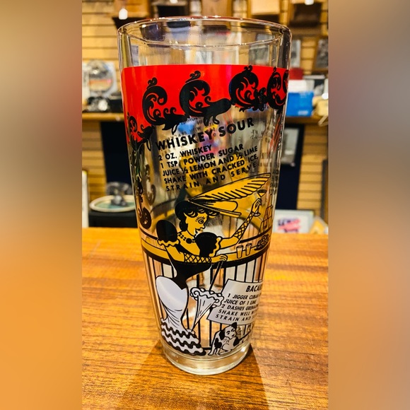 Hazel-Atlas | Dining | Vintage Hazel Atlas Moulin Rouge Style Heavy ...